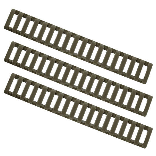 ERGO 18-Slot Ladder LowPro Rail Cover 3 Pack, OD Green - 4373-3PK-OD ...