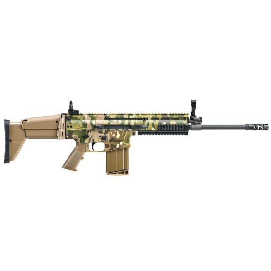 FN SCAR 17S 7.62 NATO Semi-Auto Rifle Multicam NRCH 20rd 16" | Palmetto State Armory