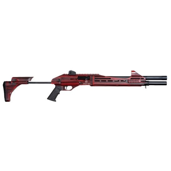 Garaysar Fear-112 12 Gauge 18.5" 4rd Semi-Auto Shotgun, Red Battleworn ...