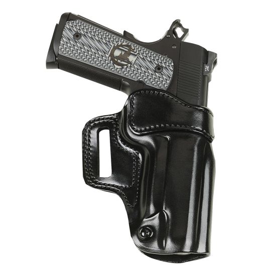Galco Avenger Glock G26 Gen 3-5/G33 OWB Holster RH Leather, Black ...