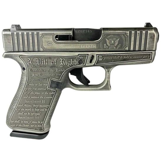 Glock G43X 9mm Pistol Trump 2024 3.4" 10rd | Palmetto State Armory