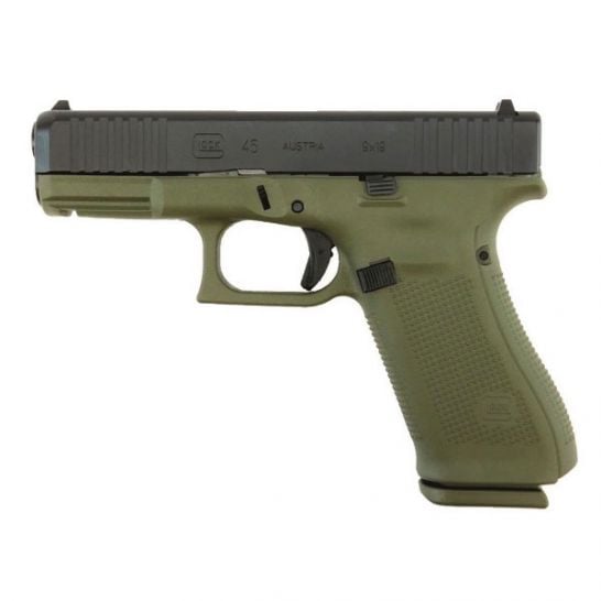 Glock 45 Gen 5 9mm Pistol Battlefield Green | Palmetto State Armory