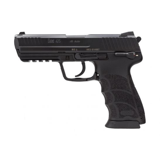 H&K HK45 V1 DA/SA .45 ACP Pistol With Safety Decocker | Black | PSA ...