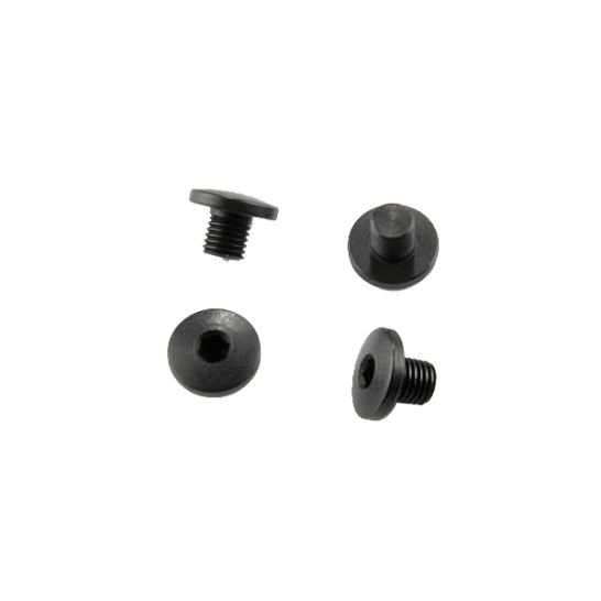 Hogue 416 Stainless Steel 4-Piece Hex Head Short Screw, Black ...