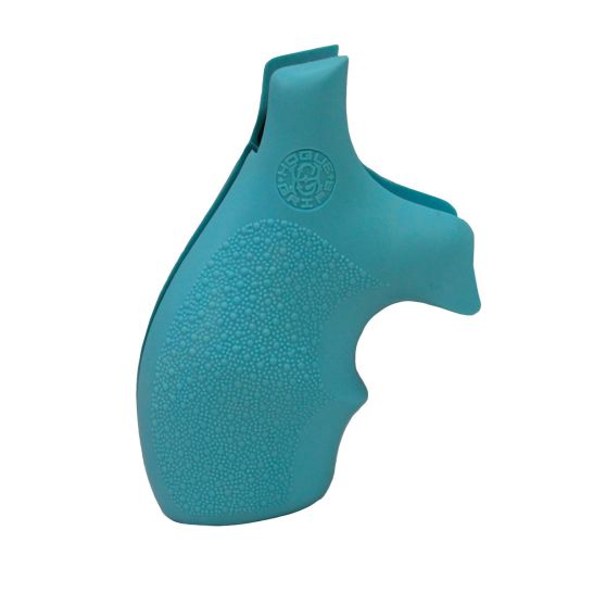 Hogue Bantam Style Grip Fits Smith & Wesson J-Frame Round Butt, Aqua ...