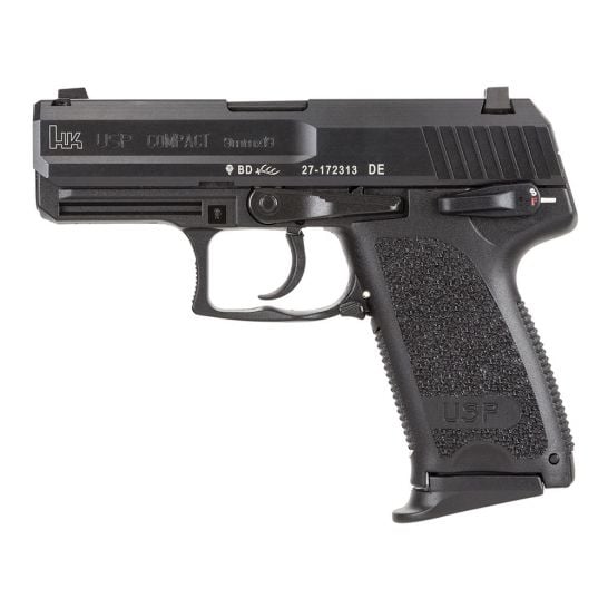 HK USP9 Compact V1 DA/SA 9mm Pistol | Black | PSA | Palmetto State Armory