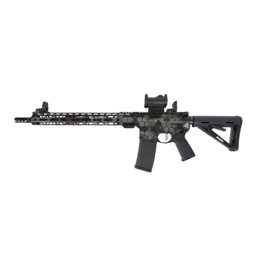 PSA Custom 5.56 NATO 16" Nitride 15" MLOK MOE Rifle w/ 3.5 Flat FCG ...