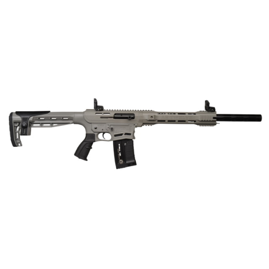 Panzer Arms Shotgun AR12 G4 Tactical 20" 12ga 5rd, Tactical Gray ...