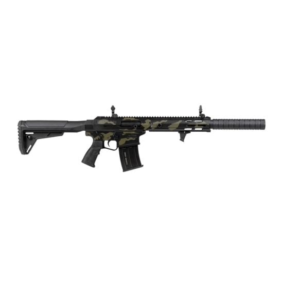 Panzer AR12 Pro-S 18.5" 12ga 5rd Shotgun, Tactical Black Multicam ...