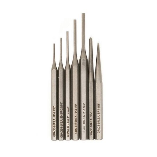 Grace USA Steel 7-Piece Punch Set | Palmetto State Armory