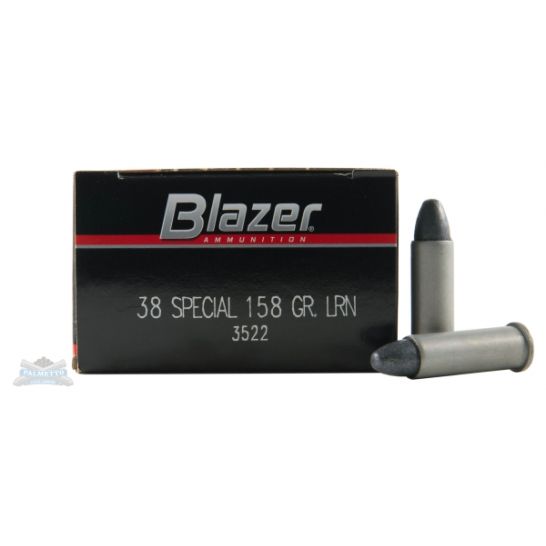 CCI Blazer 38 Special LRN Aluminum Case Ammunition 50rds - 3522 | Palmetto State Armory