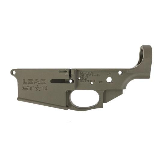 Lead Star Arms DMR AR-10 Stripped Lower Receiver, Sniper Green ...