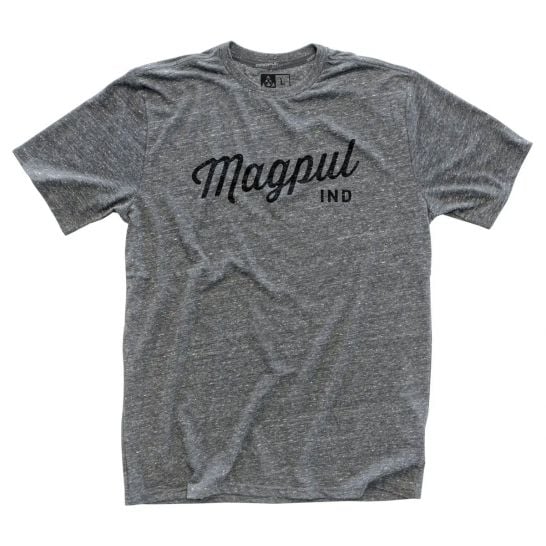 Magpul Rover Script Megablend T-Shirt Men's Large | Heather | Palmetto ...