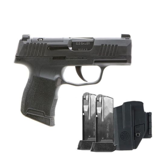 Sig Sauer P365 TACPAC 3" 9mm Pistol W/ (3) 10rd & Holster - 365-9-BXR3P ...