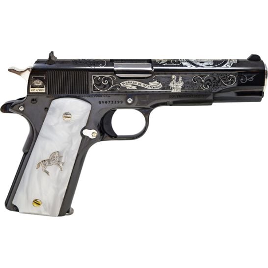 Colt 1911 .38 Super "Presidente Vincente Guerrero" 5" 9rd Pistol ...
