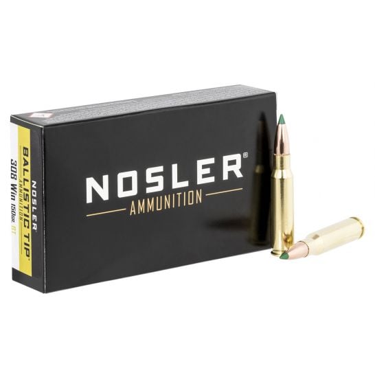 Nosler 150 gr Ballistic Tip 308 Ammo 20rds - 61028 | Palmetto State Armory