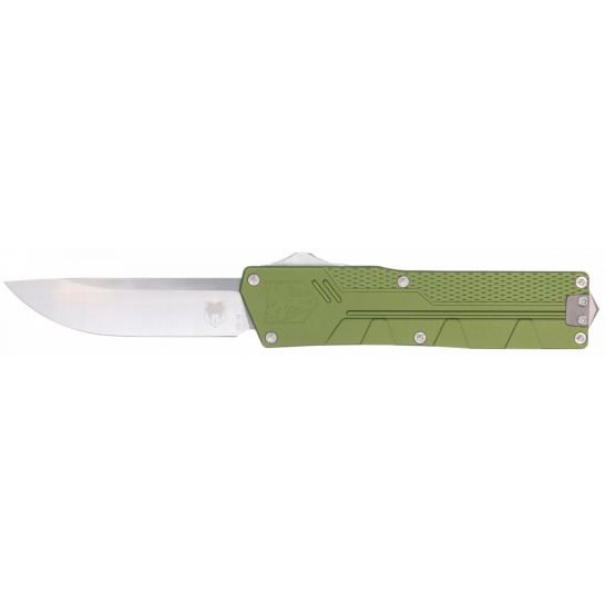 CobraTec Knives Paragon Folding/OTF Knife OD Green - Durable Handle ...
