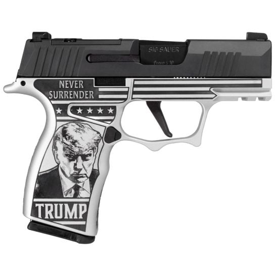 Sig Sauer P365 Shark Tooth "Trump" Grip OR 3.1" 9mm 12rd Handgun W/ X ...