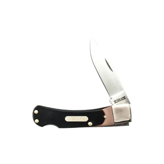 Old Timer Bearhead Folding Knife Drop Point, Brown | Palmetto State Armory
