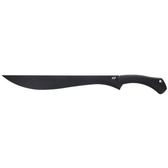 Schrade Delta Class Decimate Brush Fixed Knife Scimitar, Black ...