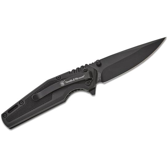 Smith & Wesson Swat Folding Knife Drop Point, Black | Palmetto State Armory