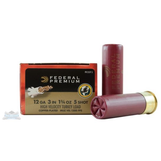 Federal 12ga 3" Max 1.75oz #5 Mag-Shok HV w/FliteControl Turkey ...