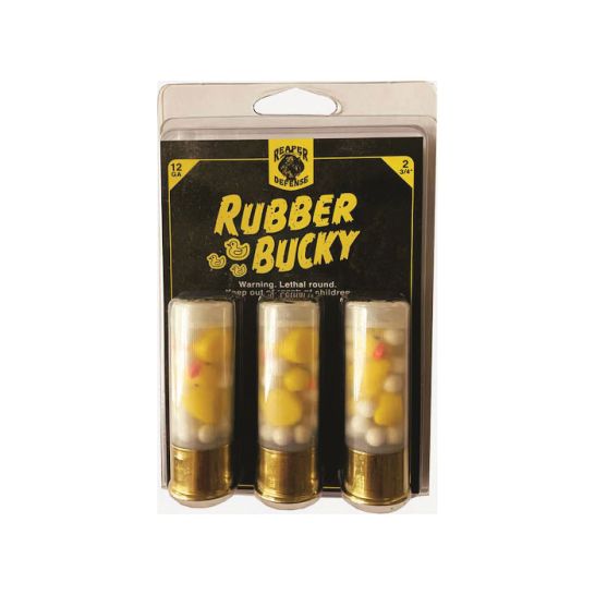 Reaper Defense Rubber Bucky 12 Gauge Plastic Shot and Duck Slug, 3rds ...