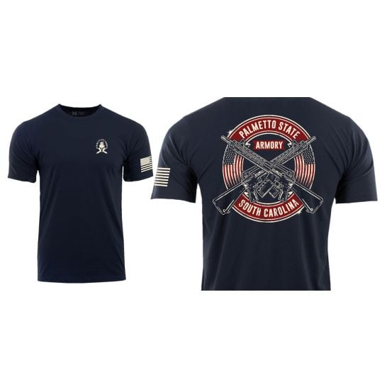 PSA "DUAL SABRES" T-Shirt, Navy Blazer | Palmetto State Armory