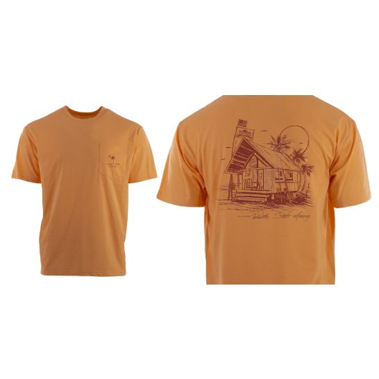 PSA "Fish Shack" Pocket T-Shirt, Papaya | Palmetto State Armory