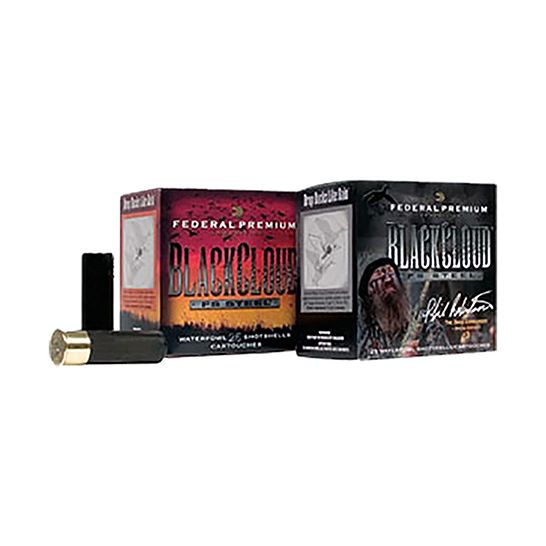 Federal 12ga 3.5" 1.5oz #4 Black Cloud Waterfowl Shotshells 25rds ...