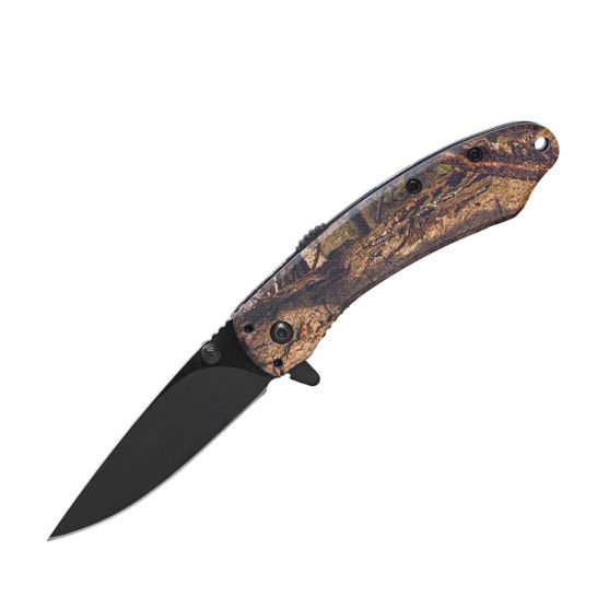 American Buffalo Knife & Tool AB Elite Ember Assisted/Folding Knife ...