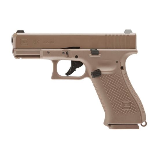 Glock G19X Gen5 .177 Caliber 18rds, Coyote Tan | Palmetto State Armory