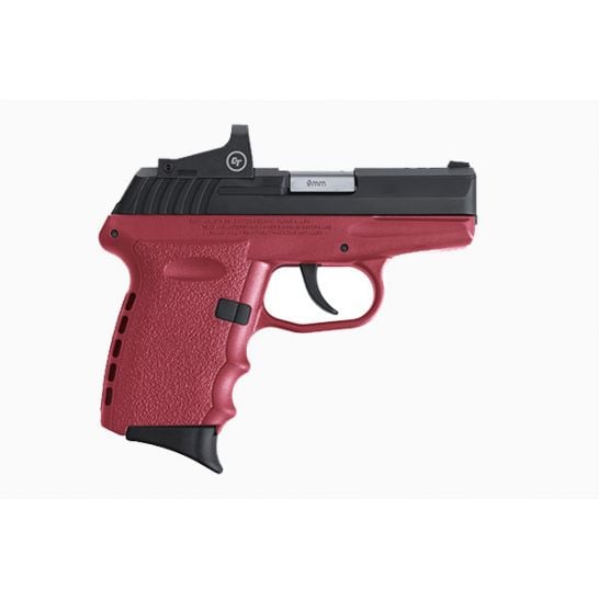 SCCY CPX-2RD 9mm Pistol, Crimson/Black - CPX-2CBCRRDE | Palmetto State ...