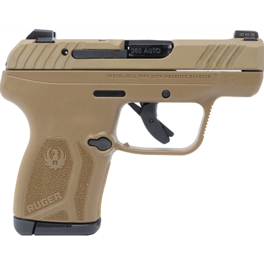 Ruger LCP Max 2.8" .380 ACP 10rd Pistol, FDE - 13764 | Palmetto State ...
