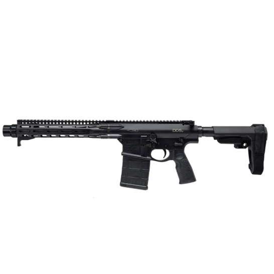 Daniel Defense DD5 12.5" 7.62x51mm Pistol, Black | Palmetto State Armory