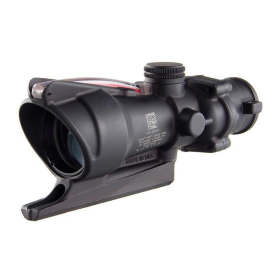Trijicon Acog 4x32 Di Red Donut Bac Reticle Ta31 Palmetto State Armory