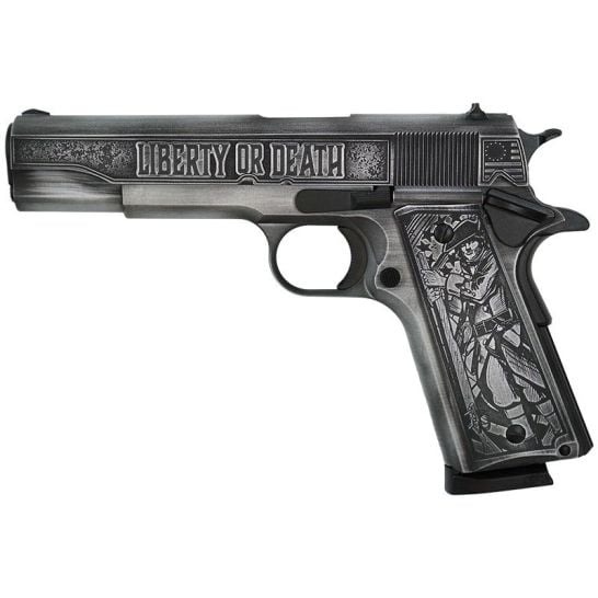 SDS IMPORTS 1911 A1 Service Liberty or Death .45 ACP 5" 8rds, Gray ...
