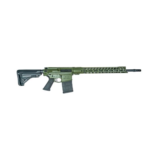 Lead Star Arms DMR 20" 6.5 Creedmoor Rifle w/ 17" Handguard, Sniper Green | Palmetto State Armory
