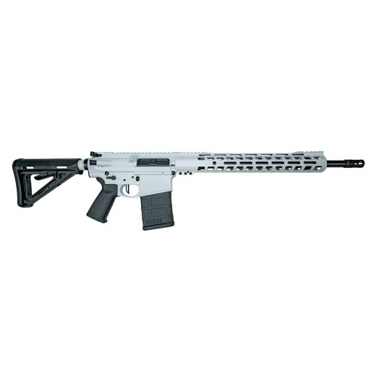PSA Custom .308 18" Nitride 15" M-Lok Rifle W/3.5 Flatbow FCG - Snow ...