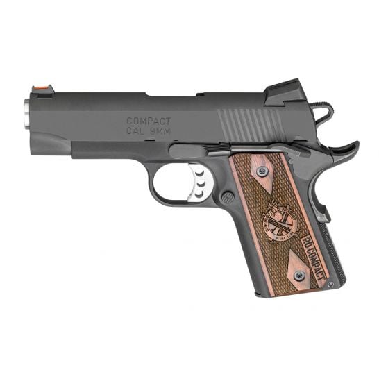 Springfield Range Officer Compact 9mm 1911 Pistol, Black - PI9125L ...