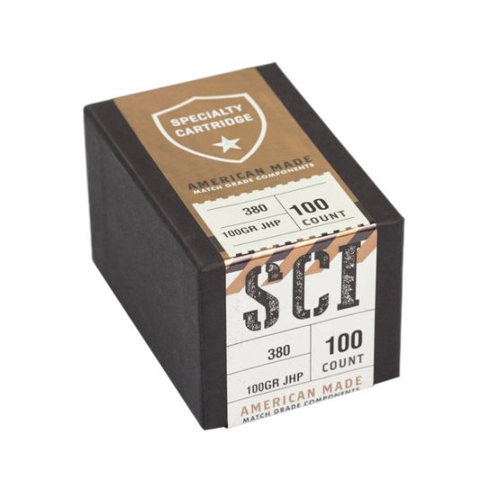 Atlanta Arms .380 ACP JHP Pistol Bullet, 100 gr 0.355" 100rds ...