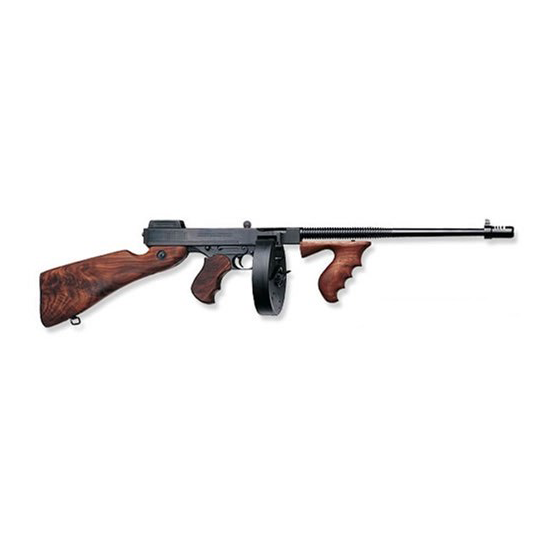 Thompson 1927A-1DLX Rifle 45 ACP 100rd Drum 16.5" - T1100D | Palmetto ...