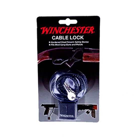 Winchester 15" Hardened Steel Cable Lock | Black | PSA | Palmetto State ...