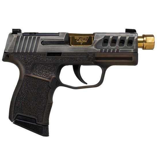 Sig Sauer P365 Optic-Ready Gold Bug 9mm 3.70" 10rds, Brown | Palmetto ...