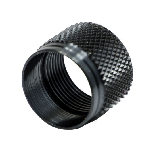 Grovtec US Inc Thread Protector 1/2-28, Black | Palmetto State Armory