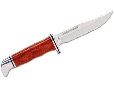 Buck 117 Brahma Heritage Fixed Blade Clip Point Knife, Cocobolo Wood ...