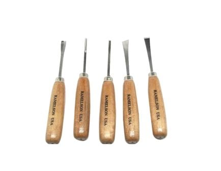 UJ Ramelson 106 5-Piece Basic Beginners Woodcarving Set | Palmetto ...