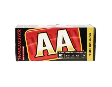 Winchester AA Super Handicap Heavy Target 12 Gauge 2.75" #7.5 - 1.12 oz ...