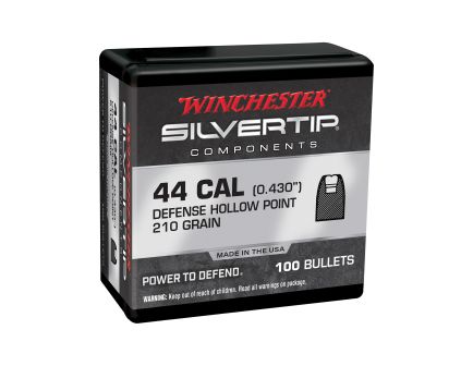 Winchester Ammunition .44 Magnum 210 gr Reloading Bullets HP 100rds ...