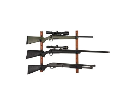 Allen 3 Gun Collector Hardwood/Steel Gun Rack - Black/Brown, Organize ...
